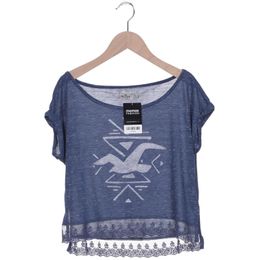 Hollister Damen T-Shirt, blau