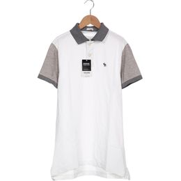 Abercrombie & Fitch Abercrombie & Fitch Herren Poloshirt, weiß