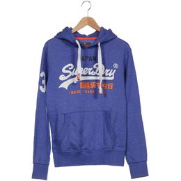 Superdry Damen Kapuzenpullover, blau