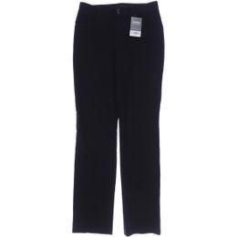 Oui Damen Stoffhose, schwarz