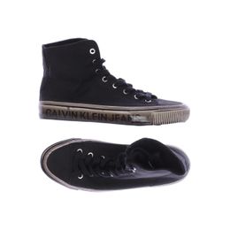 Calvin Klein Jeans Damen Sneakers, schwarz, Gr. 39