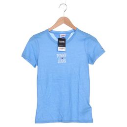 Tommy Jeans Damen T-Shirt, blau