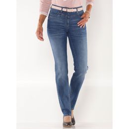 Bequeme Jeans Inspirationen Gr. 23, Kurzgrößen, blau (blue, stone, washed) Damen Jeans