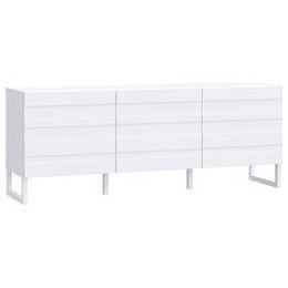 Höffner TV-Board FORTE Sideboards Gr. B/H/T: 164,6cm x 64cm x 41,6cm, weiß