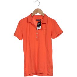 Tommy Hilfiger Damen Poloshirt, orange, Gr. 36