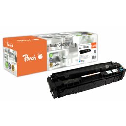 Peach HP 046 c Toner cy ersetzt Canon CRG-046 c, 1249C002 f&uuml;r z.B. Canon ISensys LBP -650, Canon ISensys LBP -653 Cdw, Canon ISensys LBP -654 Cdw (wiederaufbereitet)