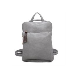 ITALYSHOP24 Rucksack Damen Rucksack Tasche Umhängetasche Schultertasche Handgepäck Shopper