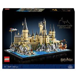 Lego® Konstruktionsspielsteine HARRY POTTER™ Schloss Hogwarts mit Schlossgelände