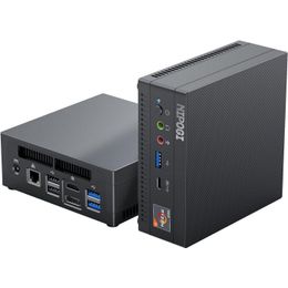 NiPoGi (4C/8T, bis zu 4,0 GHz) Mini-PC (AMD ‎Ryzen 7