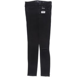 Hollister Damen Jeans, schwarz, Gr. 25