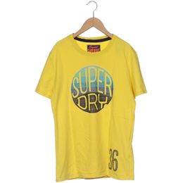 Superdry Herren T-Shirt, gelb, Gr. 52