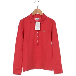 Lacoste Damen Poloshirt, rot, Gr. 38
