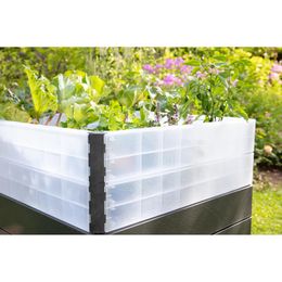 Garantia Hochbeet 'Ergo Quadro Turbo S 50 Stone' anthrazit 60 x 50 x 60 cm