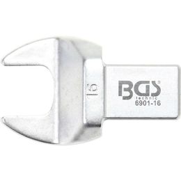 BGS-technic Einsteck-Maulschlüssel 16 mm Aufnahme 14 x 18 mm