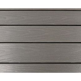 DEGAMO Tisch sorano 70x70cm, Alu + Kunstholz grau - grau