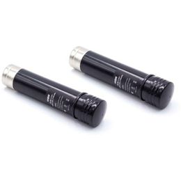 2x Akku kompatibel mit Black & Decker Versapak VP321, VP3621, VP368, VP4000, VP4100 Elektrowerkzeug (2100 mAh, NiMH, 3,6 v) - vhbw