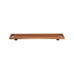 Asa holzboard auf füßen, akazie