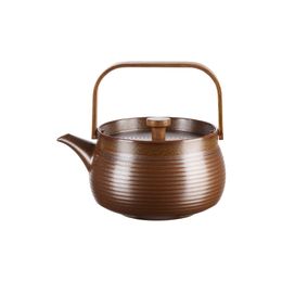 Asa teekanne mit Holzgriff, brown