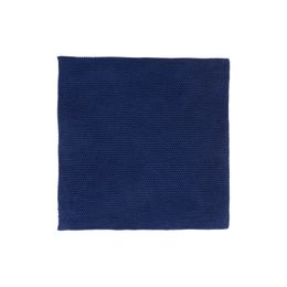 Asa 2er set baumwolltuch gestrickt,deep blue