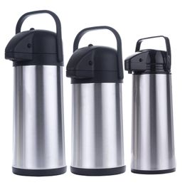 Airpot 1,9/2,2/3 L Pumpkanne - Isolierkanne Thermo Kanne Kaffeekanne Edelstahl Volumen: 2,2 Liter