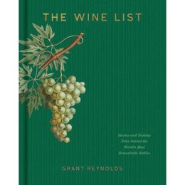 Wine List - Grant Reynolds, Gebunden