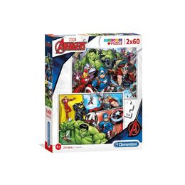Clementoni Puzzle The Avengers 2x60st.