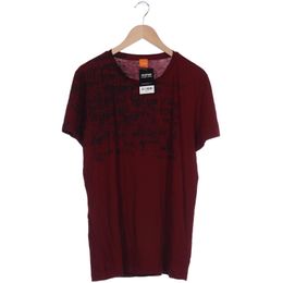 BOSS Orange Herren T-Shirt, bordeaux