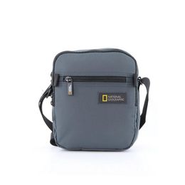 National Geographic Schultertasche Mutation, aus recyceltem Polyester, grau