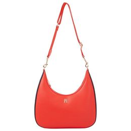 Tommy Hilfiger Schultertasche TH ESSENTIAL SC CROSSOVER CORP, Handtasche Damen Tasche Damen Schultertasche Recycelte Materialien, rot