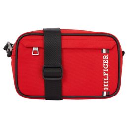 Tommy Hilfiger Mini Bag TH MONOTYPE EW REPORTER, mit Außenfach, rot