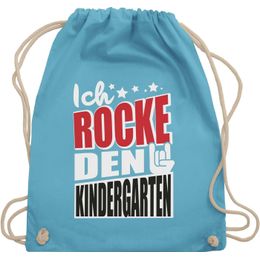 Shirtracer Turnbeutel Ich rocke den Kindergarten