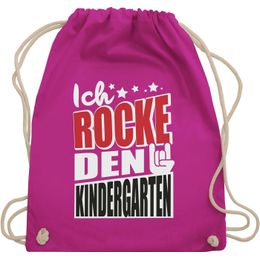 Shirtracer Turnbeutel Ich rocke den Kindergarten