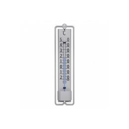 Tfa Dostmann Gartenthermometer TFA 12.2001 analoges Innen-Außen-Thermometer aus Metall