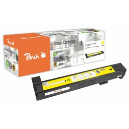 Peach HP 824 AY Toner ye ersetzt HP No. 824A Y, CB382A f&uuml;r z.B. HP Color LaserJet CM 6030 F MFP, HP Color LaserJet CM 6030 MFP (wiederaufbereitet)