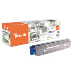 Peach O4405 Toner ye ersetzt OKI 44059165 f&uuml;r z.B. OKI MC 851 CDTN, OKI MC 851 CDXN, OKI MC 851 DN, OKI MC 851 DN plus, OKI MC 861 CDTN (wiederaufbereitet)