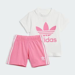 Adidas Trefoil Shorts und T-Shirt Set