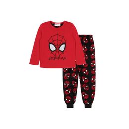 Sarcia.eu Schlafanzug Schwarz-rotes Vliespyjama/Schlafanzug SPIDER-MAN Marvel 18-24 Monate