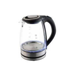 Silver Style - Schnurloser Wasserkocher 1.7l 2000w Glas / schwarz - 002031