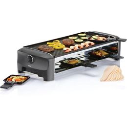 Raclette 8 Grill u. Teppanyaki Party 1200 w, 8 Pfännchen - Princess