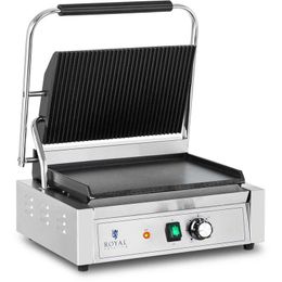 ROYAL CATERING Kontaktgrill Elektrogrill Elektrogriller geriffelt, glatt 2.200 w