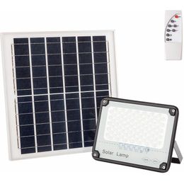 Greenice Led Scheinwerfer Flutlicht Solar 50W Sonnenkollektor/Batterie [WR-MTX-50W-CW]