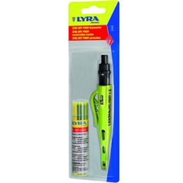 Lyra - Dry Profi Markierstift mit Dry-Leads Ersatzminen (bunt) mit Spitzer