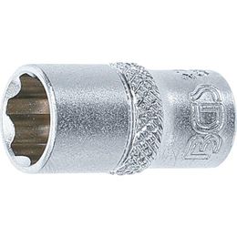 BGS-technic Steckschlüssel-Einsatz Super Lock Antrieb Innenvierkant 6,3 mm (1/4) sw 9 mm