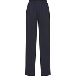 Damen Freizeithose in Microfaser-Qualit&auml;t marine-flieder, Gr&ouml;&szlig;e 38