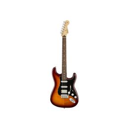Fender E-Gitarre, Player Stratocaster HSS Plus Top PF Tobacco Sunburst