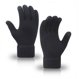 Coonoor Strickhandschuhe (2 Paare) Super Weiche Touchscreen Handschuhe