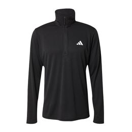 adidas Performance Funktionsshirt 'Essentials' Herren Gr&ouml;&szlig;e M schwarz / offwhite