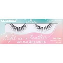 Essence Augen Wimpern Light as a feather 3D faux mink lashes 01 Light up your life
