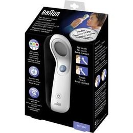 Braun Thermometer Stirn BNT300No Touch + Touch Thermometer Batterie + Schutzkappe + Anleitung