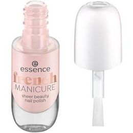 Essence Nägel Nagellack French MANICURE Sheer Beauty Nail Polish 01 Peach Please!